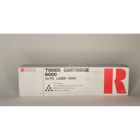 Office | Ricoh Toner Cartridge 600 For Pc Laser 6000 1630043 G79700 New ...